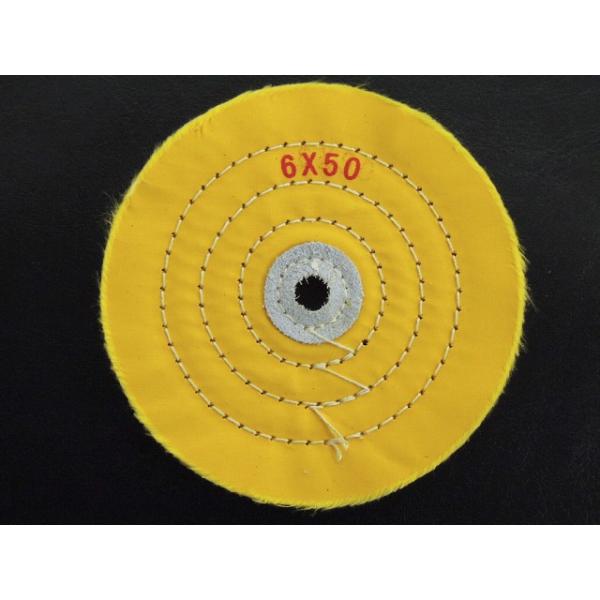 布バフ　グラインダー用　固め布　粗磨きサイズ直径 150mm厚み 15mm軸穴　12.7mm