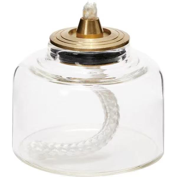 パラフィンオイルを燃料とする小型のオイルランプですタブキャンドルランタンをオイル化する際に使用できます