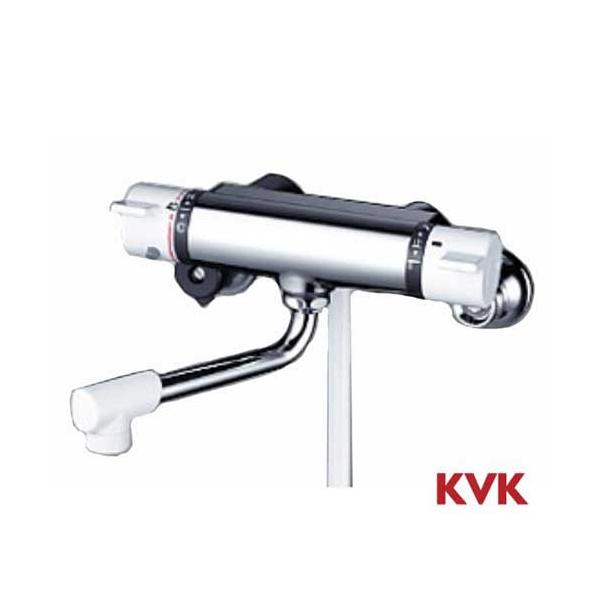 商品名 サーモスタッド式シャワーメーカー KVK/ケーブイケー品番 水栓金具：KF800　シャワーヘッド：PZS312　白白ホース1.6m　白ハンガー商品説明 吐水口　150mm逆止弁付eシャワーnf低流量でも浴び心地の良いフレッシュで快適...