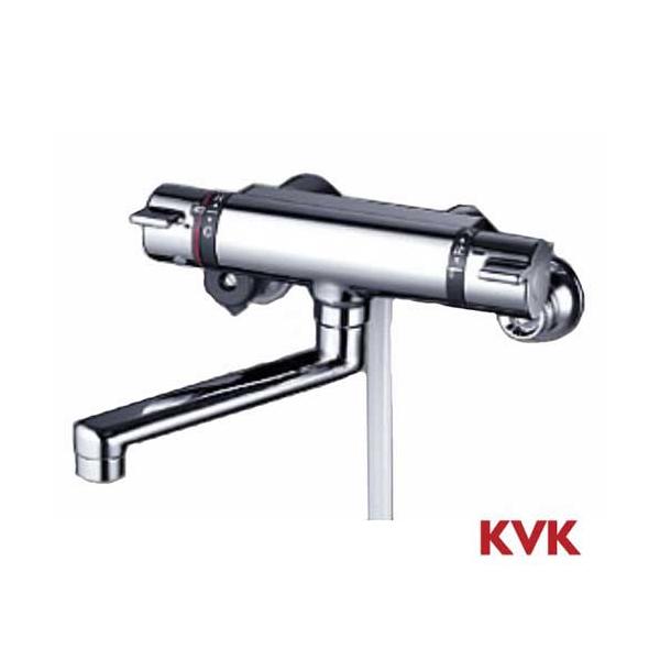 商品名 サーモスタッド式シャワー　寒冷地仕様メーカー KVK/ケーブイケー品番 水栓金具：KF800WT　シャワーヘッド：PZS312G　グレーグレーホース1.6m　グレーハンガー商品説明 吐水口　170mm逆止弁付eシャワーnf低流量でも...