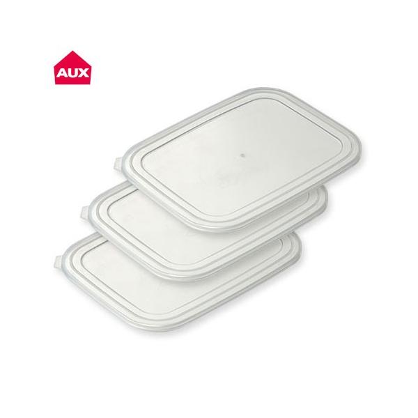商品名 シンプルで使いやすいキッチンバット（大）用　フタ３枚セット メーカー aux/オークス 商品説明 オークス製調理用ステンレスバット（大サイズ）の交換用フタの３枚セットとなります。お手持ちのバット本体のサイズをご確認の上、お求めくださ...