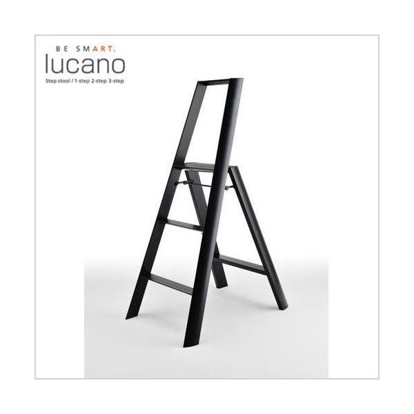 商品名 lucano/ルカーノ/脚立/3-step(3段)/ML 2.0-3(BK) メーカー lucano/ルカーノ 品番 ブラック　ML 2.0-3(BK) カラー ブラック　ML 2.0-3(BK) サイズ クローズ時：W 529×H...