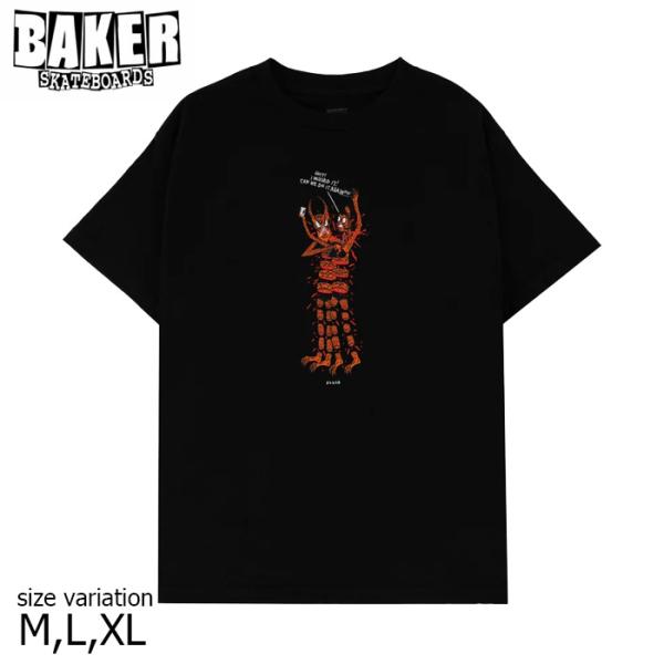 ■商品名　：Throwback From Dead■定価　　：6,600円 (税込)■サイズ　：M / L / XL■商品詳細：大人気スケートチーム【BAKER】のアパレルアイテム！M：着丈/約67cm、身幅/約48cm、袖丈/約20cm。...