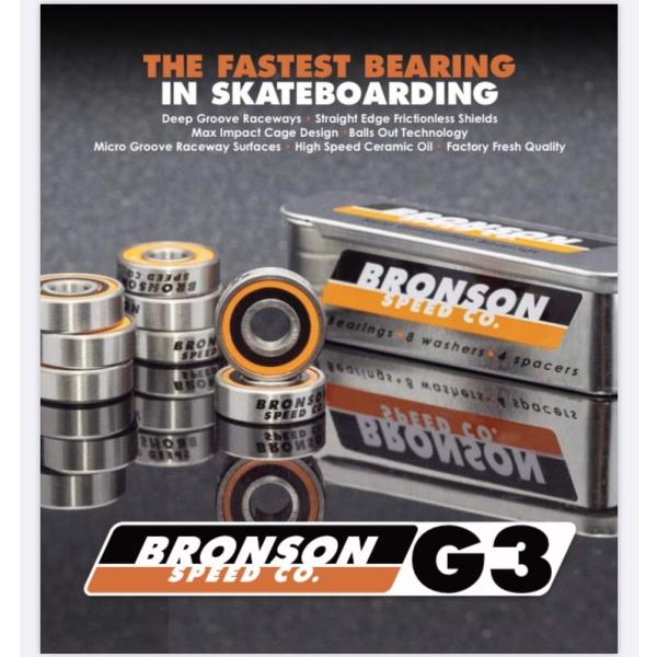 ■商品名　：BRONSON G3 BEARING■通常価格：5,280円(税込)■商品詳細：次世代の最高級のベアリングとして、様々な機能が盛り込まれています！・オイル漏れの心配が少ない構造に・オイルにセラミックパウダーを混ぜ、焼き付けを防止...
