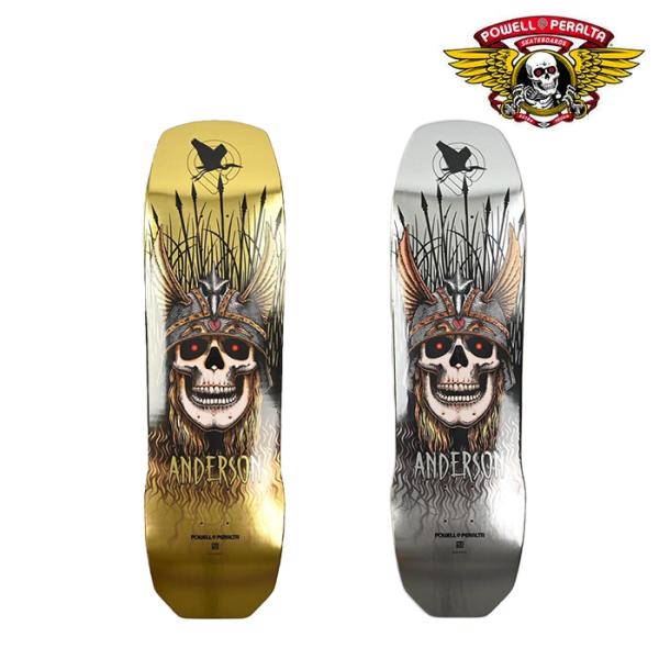 ■商品名　：ANDY ANDERSON HERON SKULL■通常価格：17,600 円（税込）■サイズ　：8.45inch × SILVER FOIL / 9.13inch × GOLD FOIL■商品説明：【POWELL PERALT...