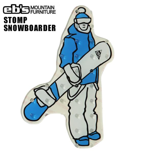 ■商品名：STOMP SNOWBOARDER■価　格：2,200円■サイズ：101×155mm■素　材：TPU■商品説明：スノーボーダーデザインが特徴のTPU製デッキパッド。高いグリップ性能と耐久性を備え、低温でも剥がれにくい仕様で、快適な...