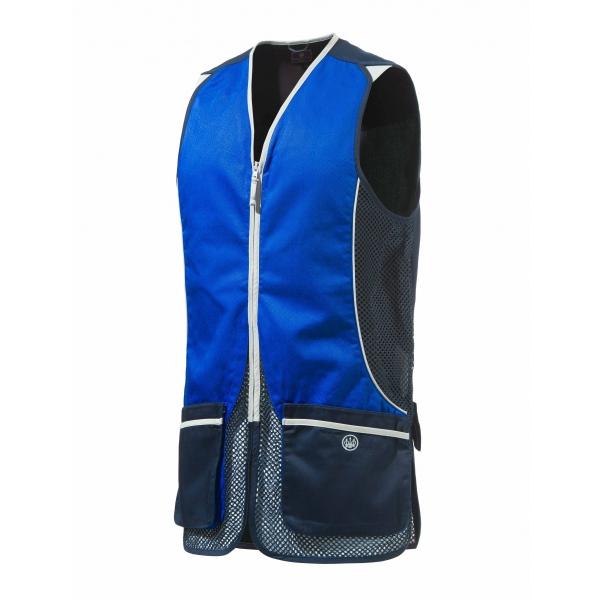 ベレッタ シルバーピジョンベスト（ブルー x ネイビー）SサイズBeretta Silver Pigeon Vest - Blue Navy &amp; Blue Xcell