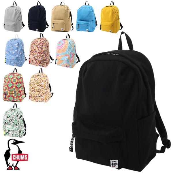 水や汚れに強くて通勤通学やお出かけにもちょうど良いサイズ感、カジュアルなCHUMS定番リュックサック《素材特性》柔らかなスウェット素材をメインに、裏地や負荷が多くかかる箇所には強度の高いポリエステル素材を合わせたCHUMS定番のバッグシリー...