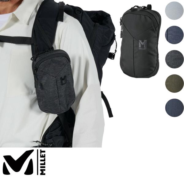 モバイル端末やコンパクトデジタルカメラなどの小物をバックパックに外付け可能なフルパッド仕様のポーチ。大きめのモバイル端末も収納可能なサイズで、分けて収納が可能な2気室構造になっています。ショルダーハーネスに装着可能なループ付き。 ・パッディ...