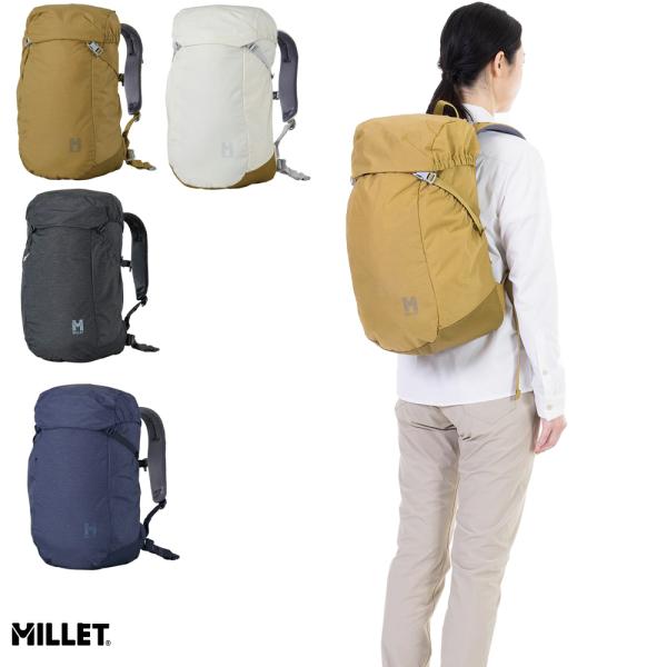 大きめ22Lサイズは普段使いだけでなく旅行や日帰りの軽ハイキングでも安心の軽量・多機能・高耐水バックパック。背面長とショルダーベルトのカーブなどは女性が背負ったときに最も快適になるような設計。天蓋をかぶせるトップローディング型のフォルムは、...