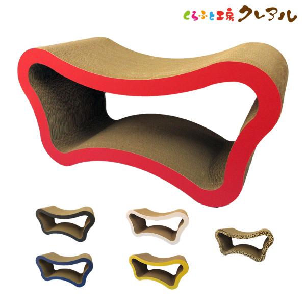 なめらかなカーブでにゃんこもぐっすり。中は広めにとりました！多頭飼いのお家でも、大き目にゃんこでも入れます！また、ひっくり返しても使えるので長ーく使えますよ。外寸　縦 35.2センチ　横70センチ内寸　縦 26センチ　横 61.5センチ奥行...