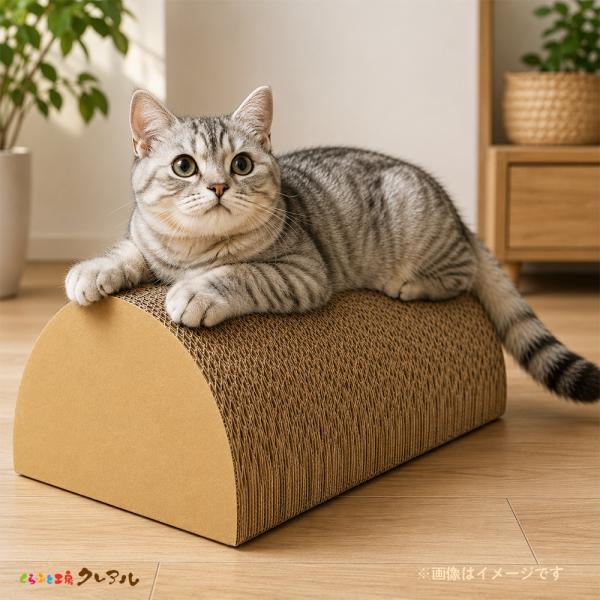 物価が上がっていますが、少しでもお値打ちにクレアルの爪とぎをご愛用いただけるように「シンプルシリーズ」の販売を始めました！商品そのまま入っています。ご了承ください。カラーを貼らない分、お値打ち価格です！【１個分】縦 １５センチ、横 25.5...