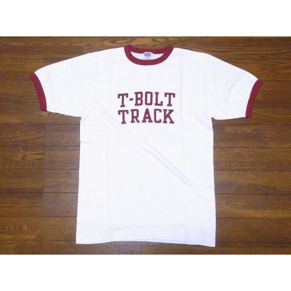 ダブルワークス(DUBBLE WORKS)のリンガーTシャツ"252-34006-01/T-BOLT TRACK"です。紡績の工程上で生み出される「落ち綿」と呼ばれる綿をリユースしています。「落ち綿」は、長い繊維長の糸を生産する工程で抜き取...