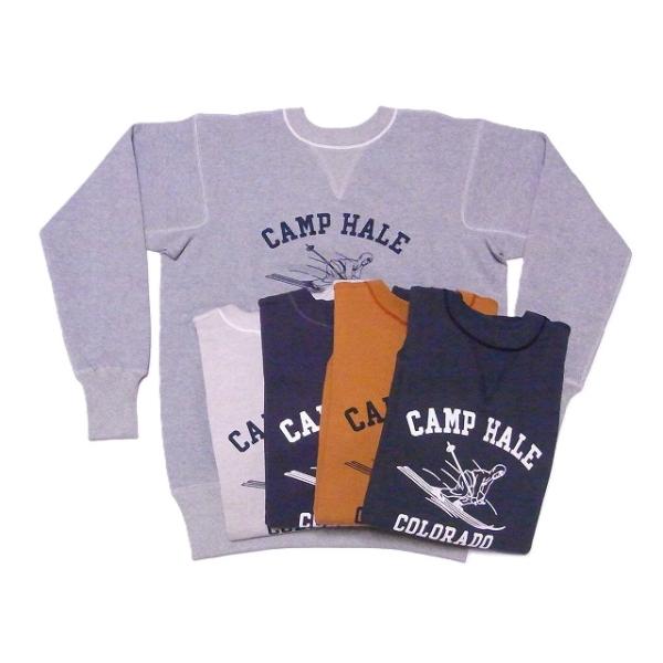 ウエアハウスのセットインフリーダム・スウェット"403/ARMY SKIING"です。古着の風合いを再現するために最も適した吊編み機を使用。染めカラーの表糸には18番の米綿を使用、オートミール、杢グレーには繋ぎの40番、裏糸の8番がオーガニ...