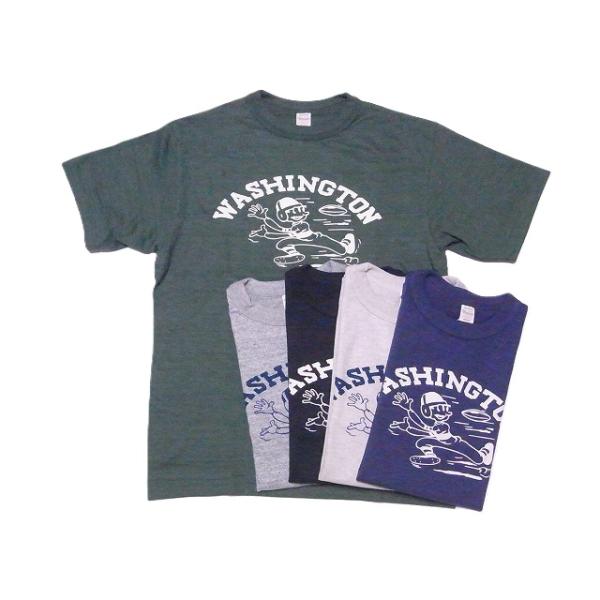 ウエアハウスの新作Tシャツ"4601/WASHINGTON"です。WAREHOUSE の定番生地、12番のムラ糸天竺ボディを使用したTシャツ。1960年代のTシャツが最もアメリカらしかった時代の風合いや経年変化を再現。自然なムラ糸を再現した...