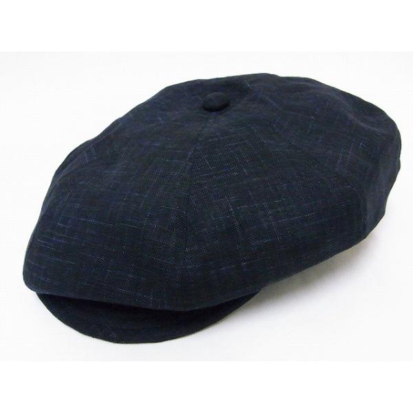 ドライボーンズ(Dry Bones)のコットンクロス・キャスケット"DCH-454"です。通気性の良い薄手のコットン素材を使用したキャスケット。生地表面にはカスリ柄の様なムラ感があり、クラシカルで表情豊かな生地感が魅力です。8枚ハギの立体裁...