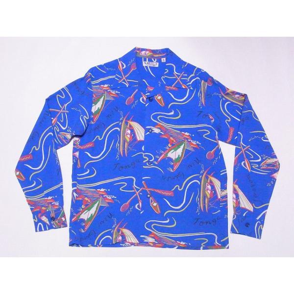 東洋エンタープライズからサンサーフ(SUN SURF)のアロハ、2024新作、長袖アロハシャツ(長袖ハワイアンシャツ)"SS29205"です。主要部は2本針巻き縫いで縫製され、両胸のポケットは柄あわせがされています。素材はレーヨン100％で...