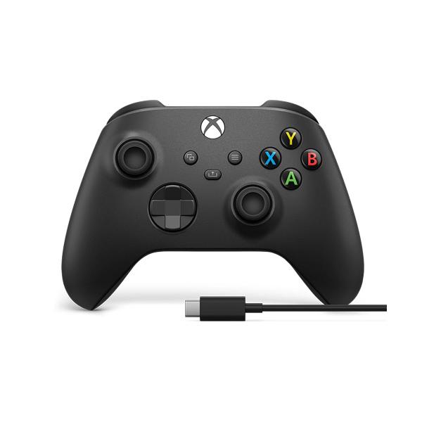 「Xbox ワイヤレス コントローラー」 は洗練された形状に滑りにくく操作しやすい加工を施した、より快適にゲームをプレイするために開発されたコントローラーです。本製品は、Xbox ワイヤレス コントローラー本体に USB-C ケーブル（有線...