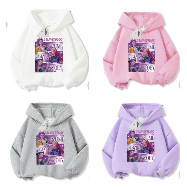 新品未使用送料無料 新品 9色 K-POP 子供服 長袖 パーカー ガールズ デーモン・ハンター 秋冬 アイテム トップス 男の子 女の子 可愛い キッズ グッズ 子供服 誕生日 グッズ プレゼント薄め仕様、厚め仕様◆カラー：写真参照【生地...