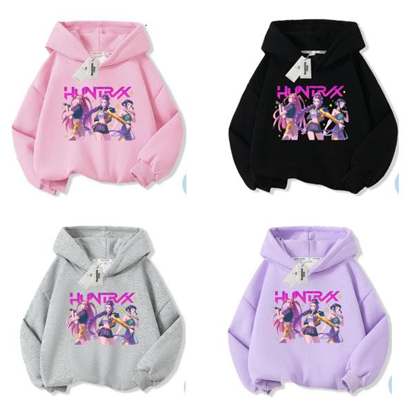 新品未使用送料無料 新品 9色 K-POP 子供服 長袖 パーカー ガールズ デーモン・ハンター 秋冬 アイテム トップス 男の子 女の子 可愛い キッズ グッズ 子供服 誕生日 グッズ プレゼント薄め仕様、厚め仕様◆カラー：写真参照【生地...