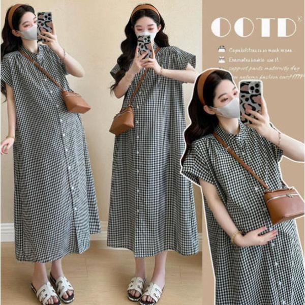 新品未使用送料無料◆2026新品◆カラー：写真参照◆サイズ：cm（写真参照）妊娠中から産後まで長く着用できる、ゆったりとしたシルエットのギャザーワンピースです。お腹周りが広く設計されており、妊娠中から産後まで長くご利用いただけます。シンプル...