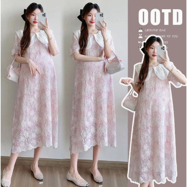 新品未使用送料無料◆2026新品◆カラー：写真参照◆サイズ：cm（写真参照）妊娠中から産後まで長く着用できる、ゆったりとしたシルエットのギャザーワンピースです。お腹周りが広く設計されており、妊娠中から産後まで長くご利用いただけます。シンプル...