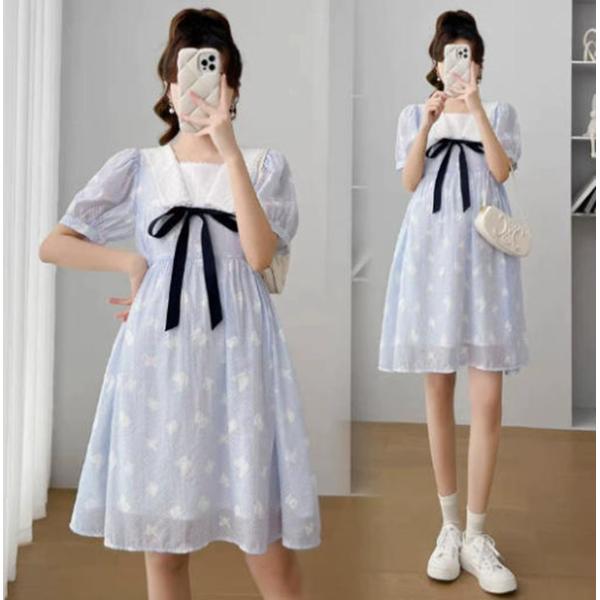 新品未使用送料無料◆2026新品◆カラー：写真参照◆サイズ：cm（写真参照）妊娠中から産後まで長く着用できる、ゆったりとしたシルエットのギャザーワンピースです。お腹周りが広く設計されており、妊娠中から産後まで長くご利用いただけます。シンプル...