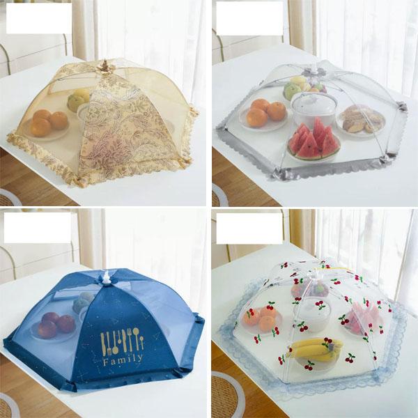 新品未使用【健康な生活】オーブン料理の粗熱を取るときや用意したお食事やお菓子、お茶などをほこりや乾燥、夏場の虫などから守るにも便利です。いつでも美味しい物を食べられます。家族みんなに健康な生活を作りましょう。【洗える】埃よけカバーは水洗い可...