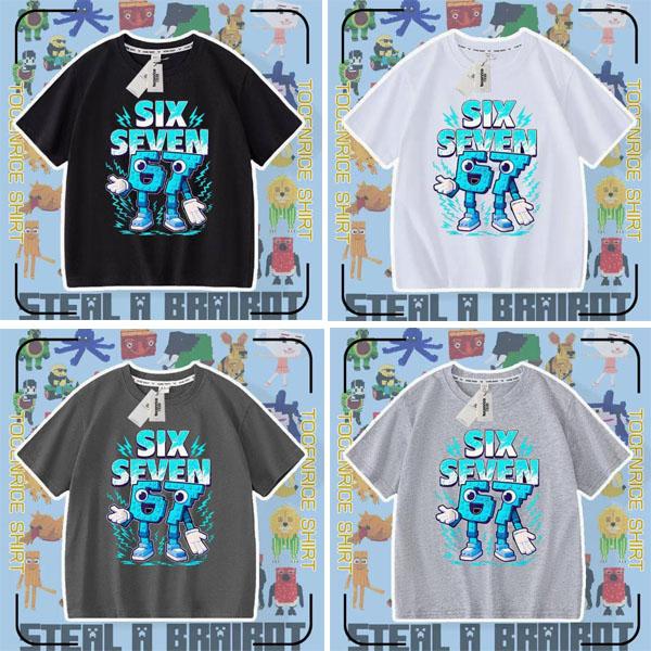 新品未使用送料無料 2026新品 Steal a Brainrot  子供服 半袖Tシャツ 男の子 女の子 子ども服 小学生 誕生日用品 家族服ー 感謝祭の日 子供へのギフト スマスギフトトップス100-160 S-3XL◆カラー：写真参照...