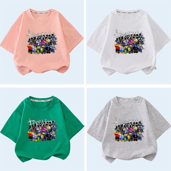 新品未使用◆カラー：写真参照子供服 半袖Tシャツ 男の子 女の子 子ども服 小学生 誕生日用品 家族服ー 感謝祭の日 子供へのギフト 100CM-160CM【生地】：綿◆サイズ：cm（写真参照）