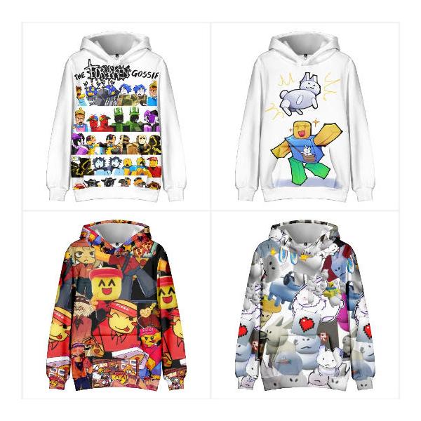 新品未使用送料無料 Roblox Forsaken Gubby 子供成人服 長袖 パーカー春 秋 冬 アイテム トップス 男の子 女の子 丸い襟 可愛い キッズ グッズ 子供服 誕生日 グッズ プレゼント◆カラー：写真参照【生地】：ポリエス...