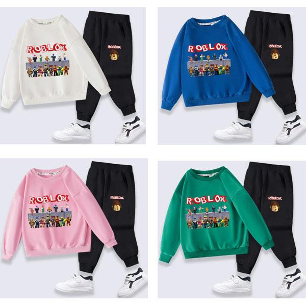 新品未使用送料無料◆2025新品  Roblox パーカー ズボン 2点セット 春秋冬 大人気 キャラクターグッズ カジュアルウェア男の子 女の子 可愛い キッズ グッズ 子供服 誕生日 グッズ プレゼント薄め仕様◆カラー：写真参照【生地】...