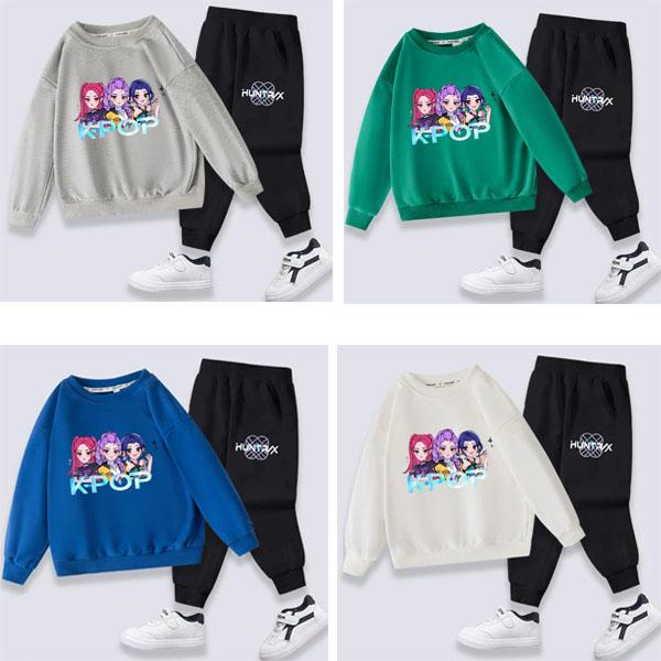 新品未使用2025新品K-POP パーカー ズボン 2点セット 春秋冬 大人気 キャラクターグッズ カジュアルウェア男の子 女の子 可愛い キッズ グッズ 子供服 誕生日 グッズ プレゼント◆カラー：写真参照