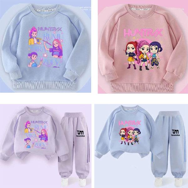 新品未使用2025新品K-POP パーカー ズボン 2点セット 春秋冬 大人気 キャラクターグッズ カジュアルウェア男の子 女の子 可愛い キッズ グッズ 子供服 誕生日 グッズ プレゼント◆カラー：写真参照