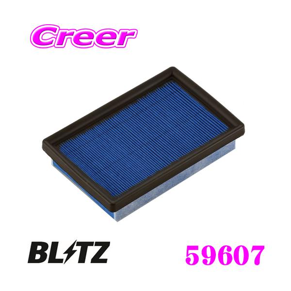 ・BLITZのパワーエアフィルターLMD、59607です。・SUS POWERコアタイプで実績の高い、特殊乾式繊維＆ステンレスの特殊二層構造を採用した、純正交換タイプのエアフィルターです。・素材の一部にステンレスを採用することにより高強度を...