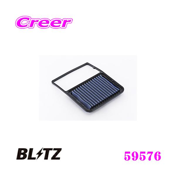 【サスパワーエアフィルターLM】【純正品番17801-B1010対応品】