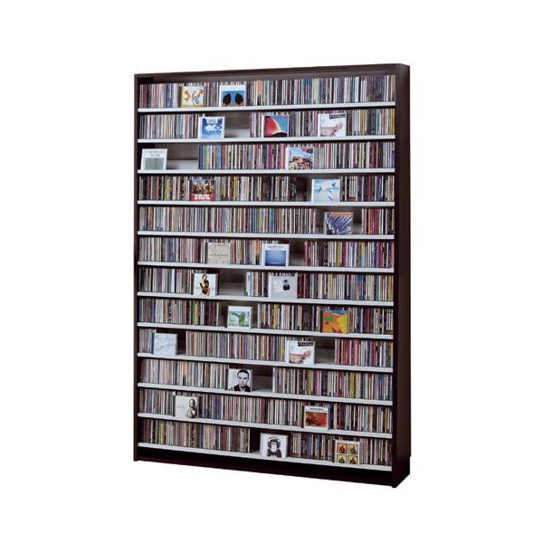 好きなジャケットを前面にディスプレイしながら大量収納が出来るCD・DVDストッカーです。棚板の組み換えによりDVDソフトも収納出来ます。棚板は、わずかに後ろに傾斜しておりタイトルが見やすくなっています。また重たくなるほど後ろ側に荷重が掛かり...