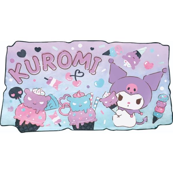 「商品情報」【色】クロミ【サイズ】[S]H65×W124cm素材：ポリエステル/備考：裏面黒コーティング付傘のように広げるだけ。ワンタッチで折りたためる。かわいいキャラクターが車内の温度上昇を防いでくれます。用途以外のご利用はお控えください...