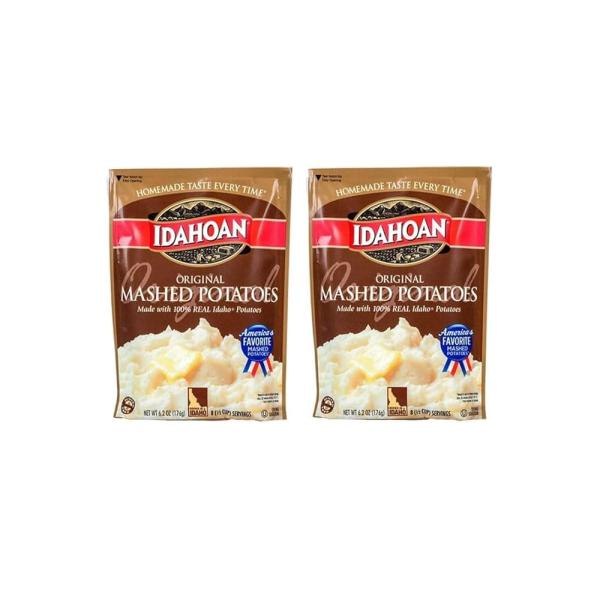 「商品情報」オリジナルマッシュポテト176g【2袋セット】アイダホ産じゃがいもを100％使用した、なめらかで風味豊かなマッシュポテトです。グルテンフリーで安心。使いやすい個包装タイプなので、必要な分だけ手軽にお使いいただけます。水・バター・...