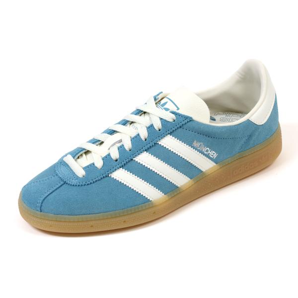 リラックスでき、活気に満ちた雰囲気も併せ持つアディダスの「ミュンヘン」です。上質なスエードアッパーを覆う柔らかなパステルカラーと、ビンテージ感を漂わせるオフホワイトのシュータンが特徴です。オーセンティックなガムラバーアウトソールで、レトロな...