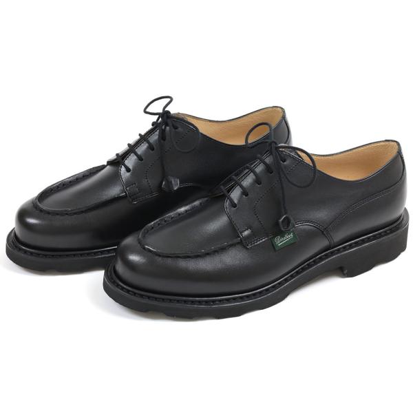 堅牢なノルウェイジャン製法とラバーソールの組み合わせが人気のブランド、仏パラブーツの「CHAMBORD（シャンボード）」レディースアイテムです。パラブーツを代表するモデルの一つで、フランス靴らしい丸みのあるフォルム、「拝みモカ」と呼ばれるＵ...