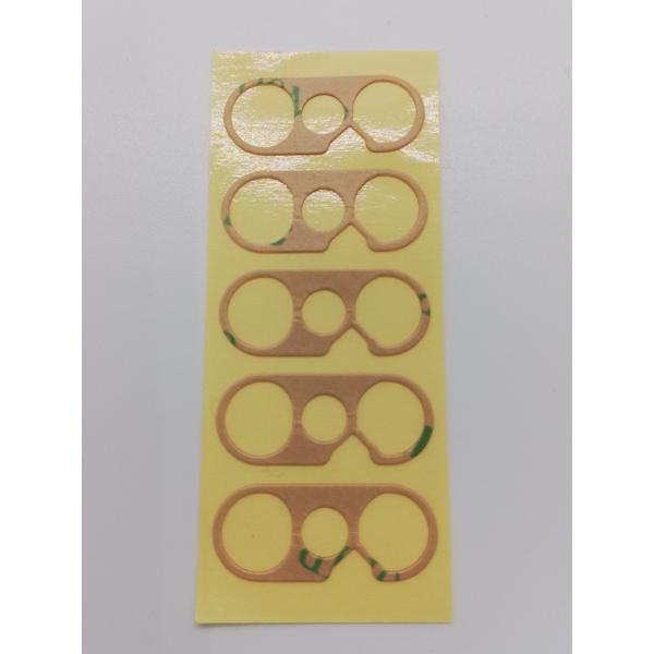 iPhone X アウトカメラレンズガラス用両面テープ 5個セット