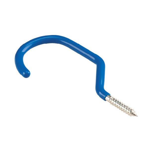 MTBなどのファットタイヤにも対応する大型・高剛性のストレージフック。■フック内径：約76mm■ワイヤ径：9.5mm■木ネジタイプ（青）