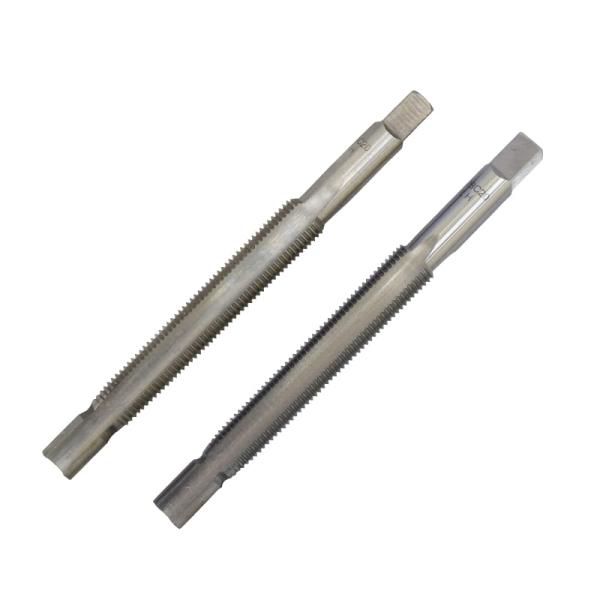 クランクのペダル取り付け穴のネジ山修正用タップです。一般的なネジはBC9/16（C-401）、子供車やBMXなど軸の細いものはBC1/2（C-401-B）となります。※ご使用の際には、タップの左右をよく確認してください。右側ペダル：RH（正...