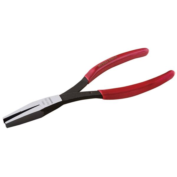 強靭・軽量。先端はギザクロス目で、軽い力で強くつかめます。