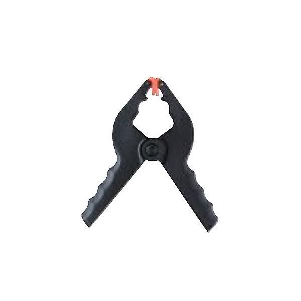 ●パッケージ寸法・・・150×128×40●口の開き(mm)・・・約60●カラー・・・本体:ブラック、口金:オレンジ●合板・木材・鋼板・樹脂板・合紙などの接着・型取り、クギ打ち、鋸切り作業に●PC製、スプリングクランプ