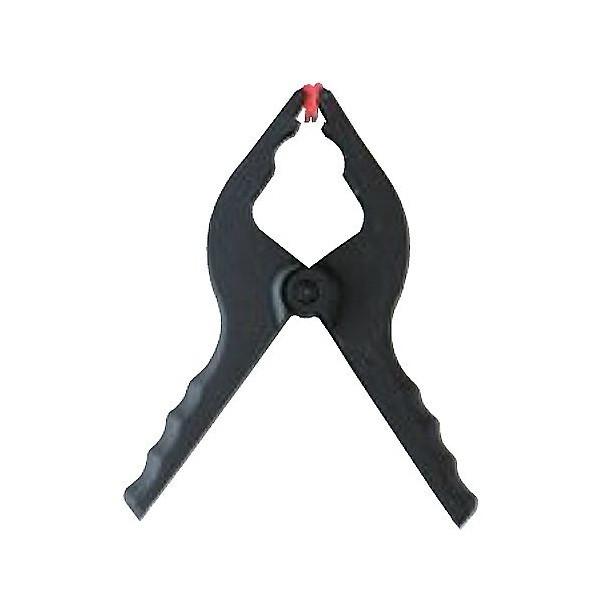 ●パッケージ寸法・・・230×175×45●口の開き(mm)・・・約100●カラー・・・本体:ブラック、口金:オレンジ●合板・木材・鋼板・樹脂板・合紙などの接着・型取り、クギ打ち、鋸切り作業に●PC製、スプリングクランプ