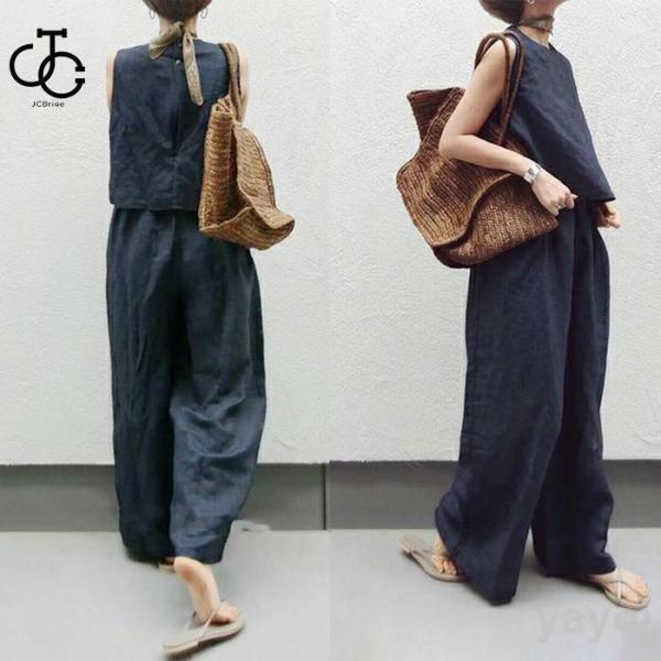 商品名：セットアップスとボトムスそれぞれ単体でもご使用いただけます柔らかい肌触りで、暑い夏でもリラックス感をしっかりキープゆるやかなテーパードシルエットのパンツは単品でも活躍頻度高く◎オフィスカジュアルとしても着用できる1着です。コーディネ...