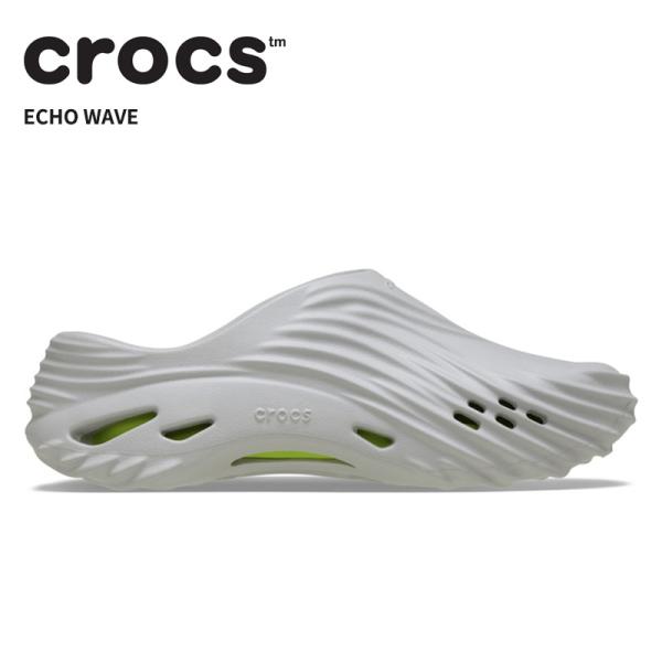 検索キーワード：クロックス crocs エコーウェーブ EchoWave スニーカー サンダル シューズ ユニセックス 軽量 ライトライド クッション 厚底 コンフォートシューズ カジュアル ストリート アウトドア タウンユース フェス 旅...