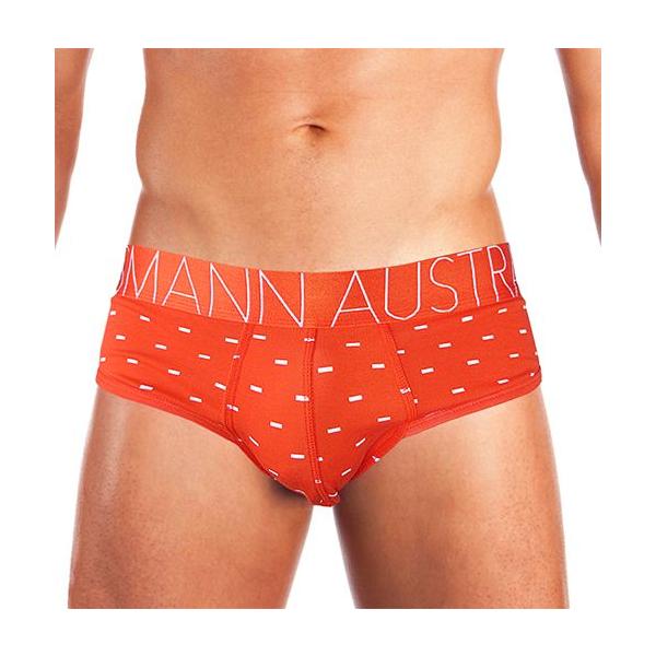 MOSMANN Comfort Polka Dash Brief RED S/XL